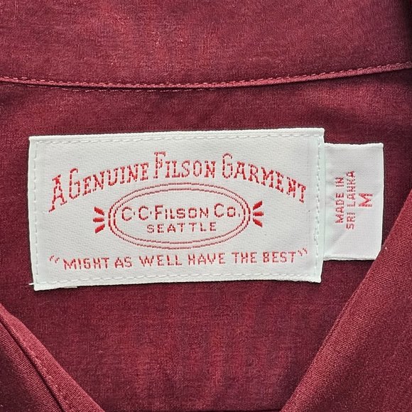 Filson | Shirts | Filson Button Down M | Poshmark